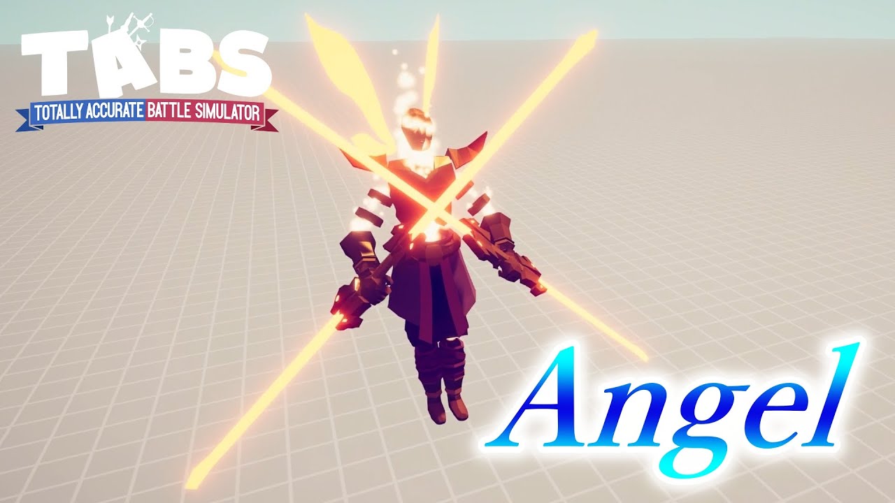 ModキャラAngelを使ってみた TABS # 42 【Totally Accurate Battle Simulator】 - YouTube