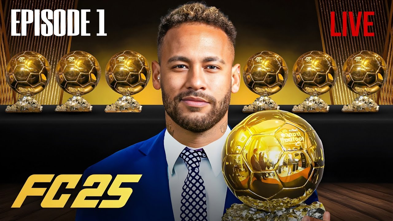 Neymar Career Mode - FC 25 Episode 1 #fc25 #fc25careermode #neymar #fc25gameplay - YouTube