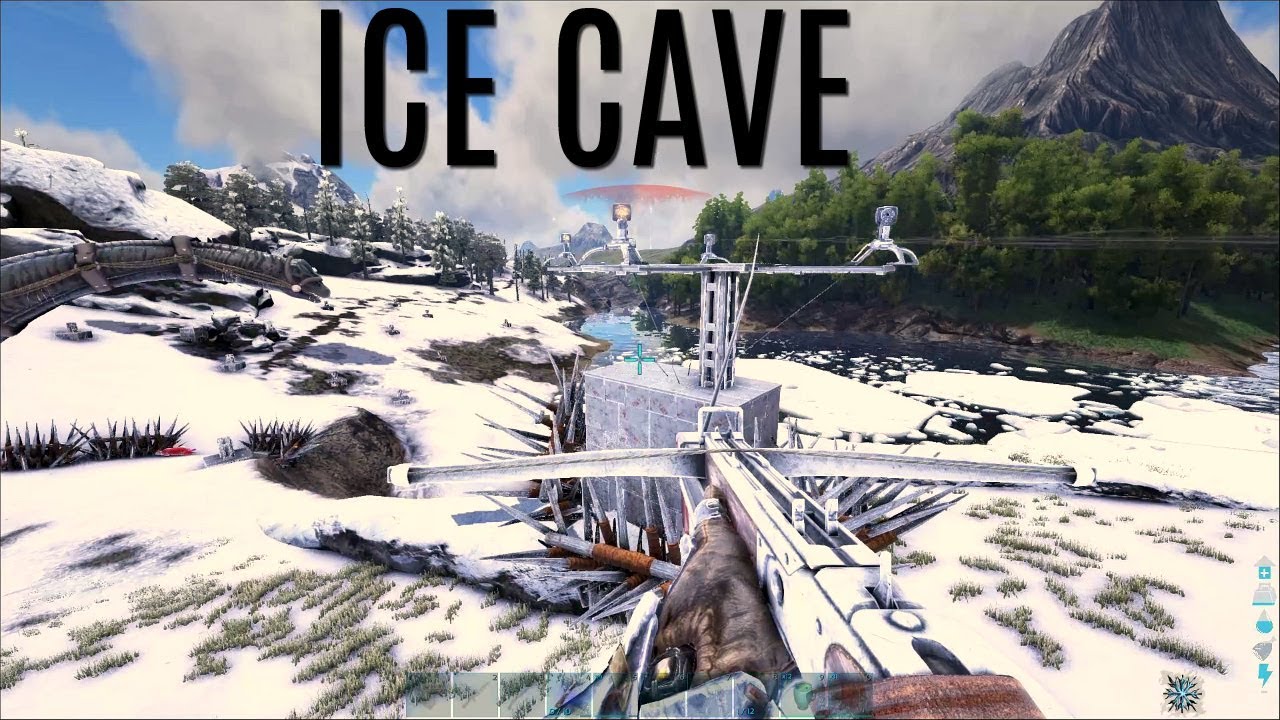 GETTING THROUGH THEIR ICE CAVE - Official PVP (E74) - ARK Survival ...