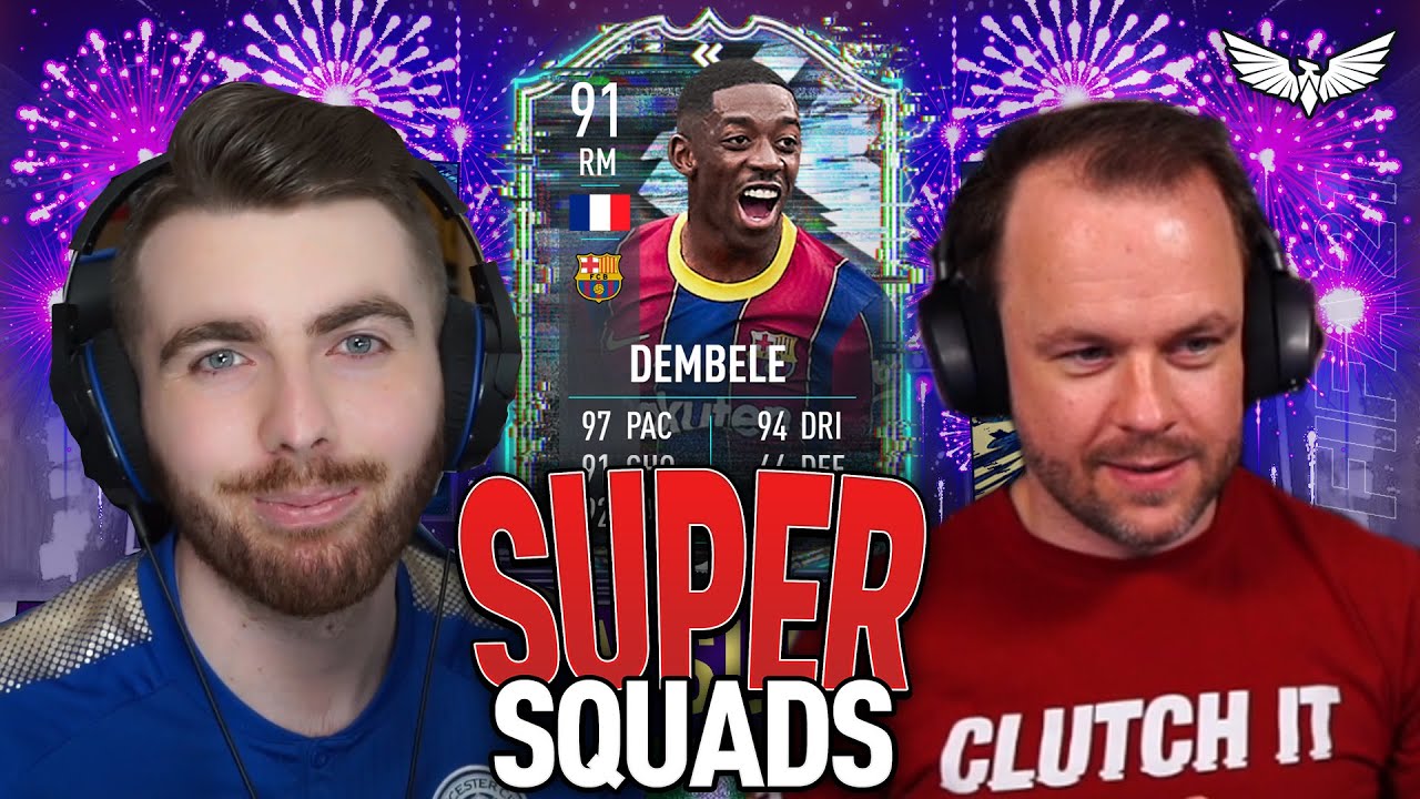 FLASHBACK DEMBELE SUPER SQUADS with @Chuffsters FIFA 21 ULTIMATE TEAM # ...
