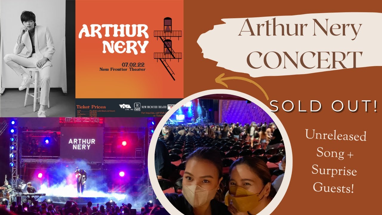 ARTHUR NERY CONCERT EXPERIENCE!! VLOG - YouTube