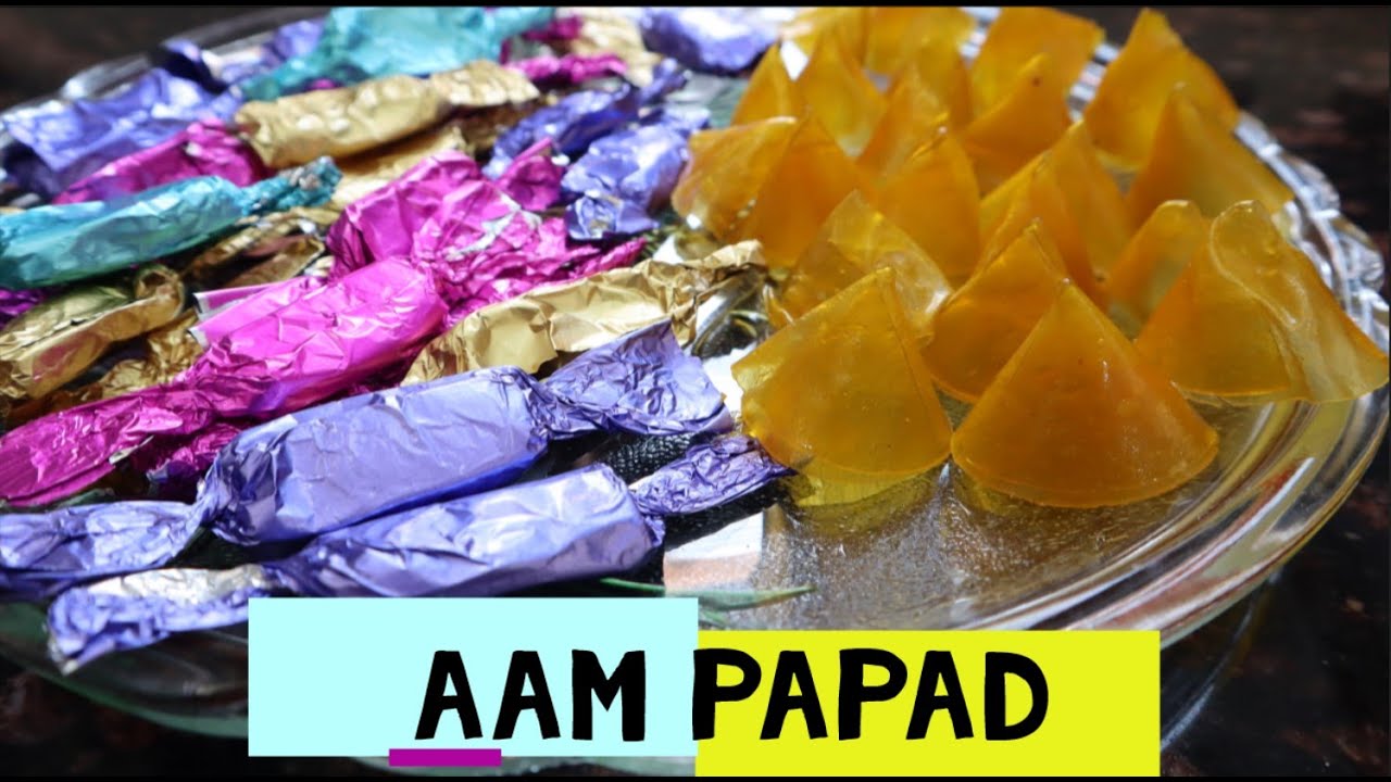 Aam Papad Recipe | Perfect Aam papad recipe | Aam papad toffee | Home ...
