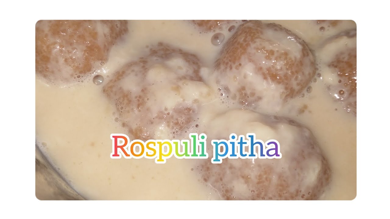 Rospuli pitha recipe ||Easy winter semolina recipe ||coconut recipe ...