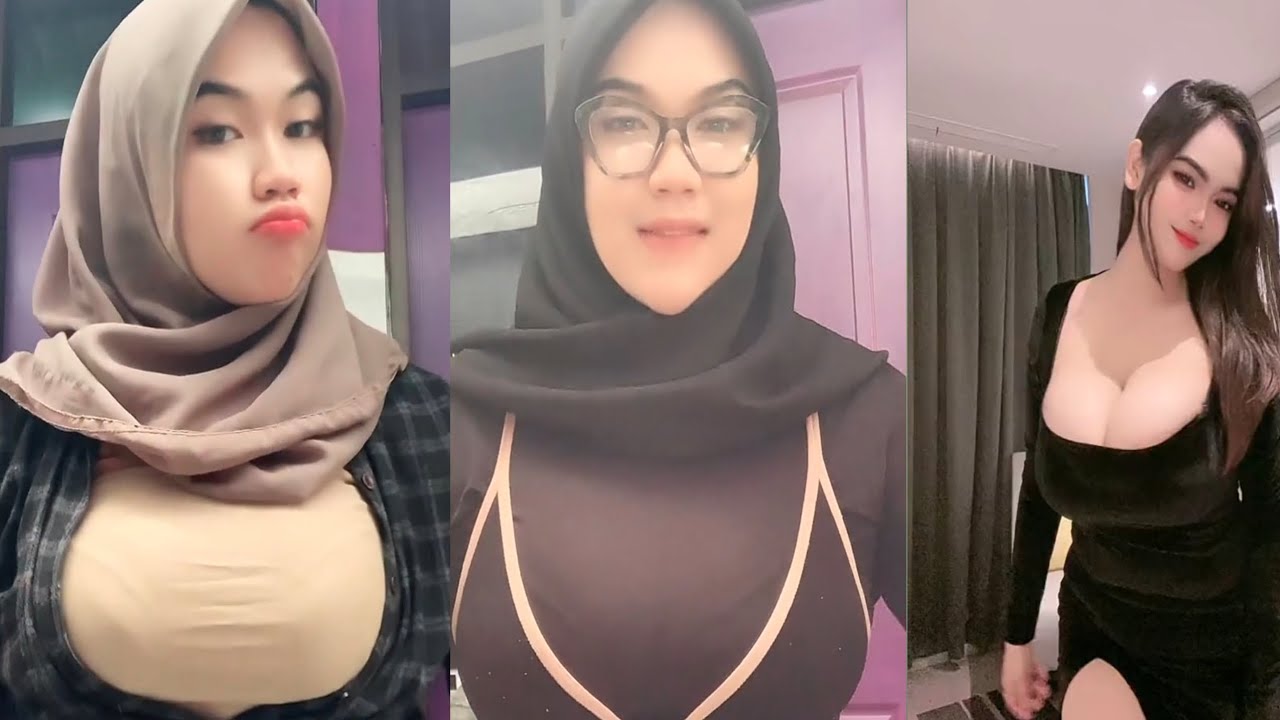 Jilbab Tiktok gunung kenyal || jilbab tiktok gunung gede | part 10 - YouTube