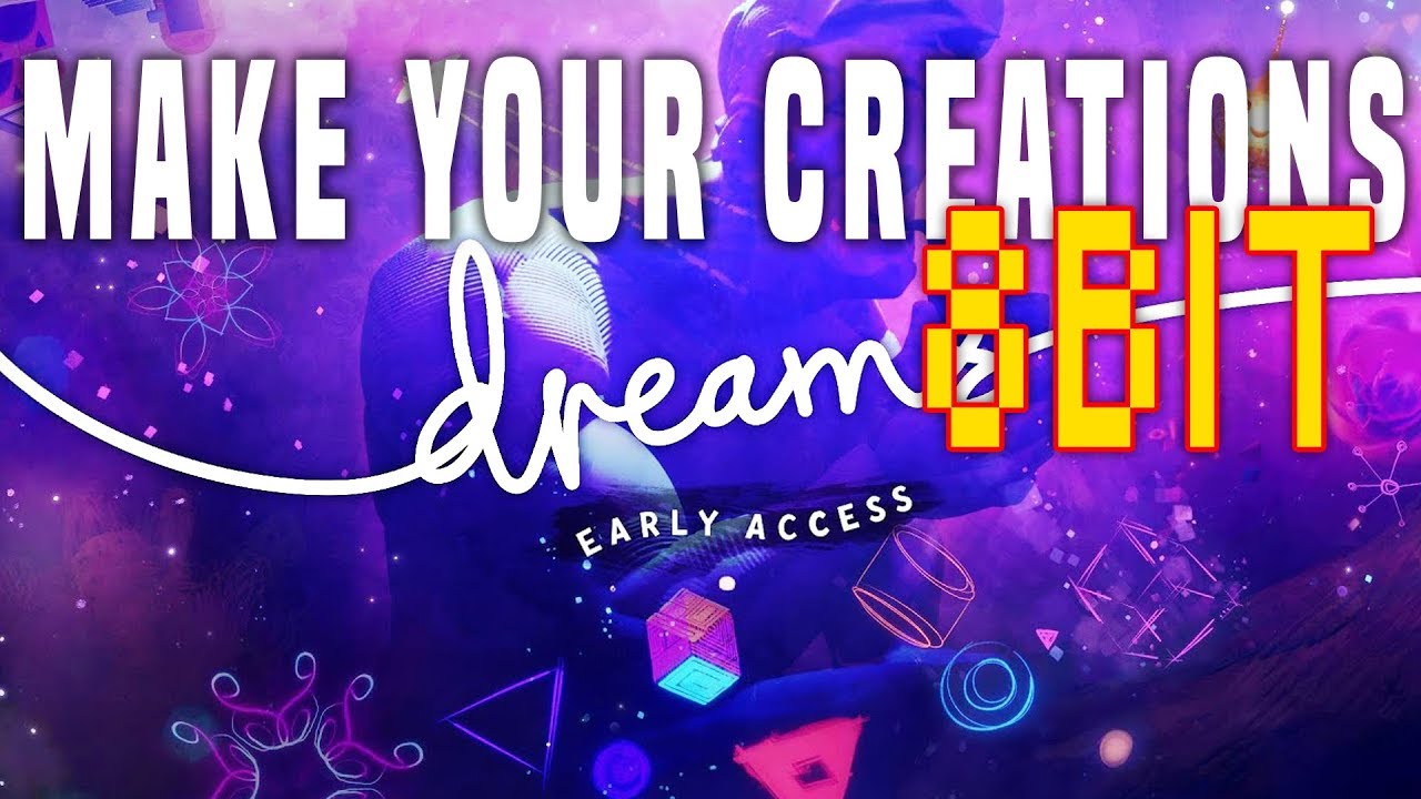Dreams ps4 - how to make your creations 8 bit - YouTube