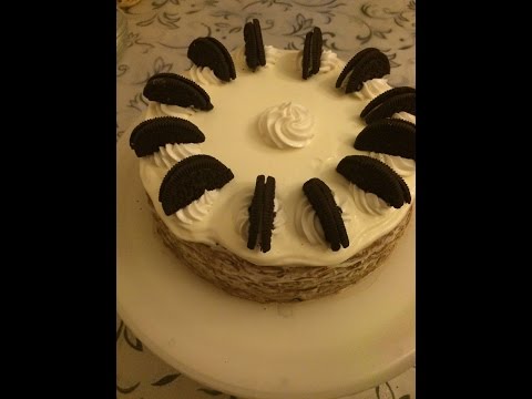 Şokoladlı blinçik tortu OREO peçenyaları ilə @GRESS