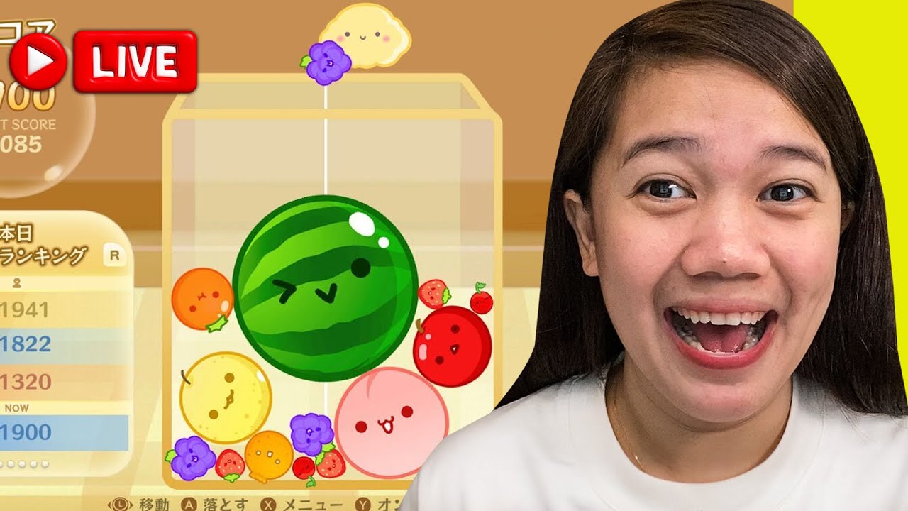 Shola Hey SUIKA WATERMELON GAME - 🔴 Live Stream - YouTube