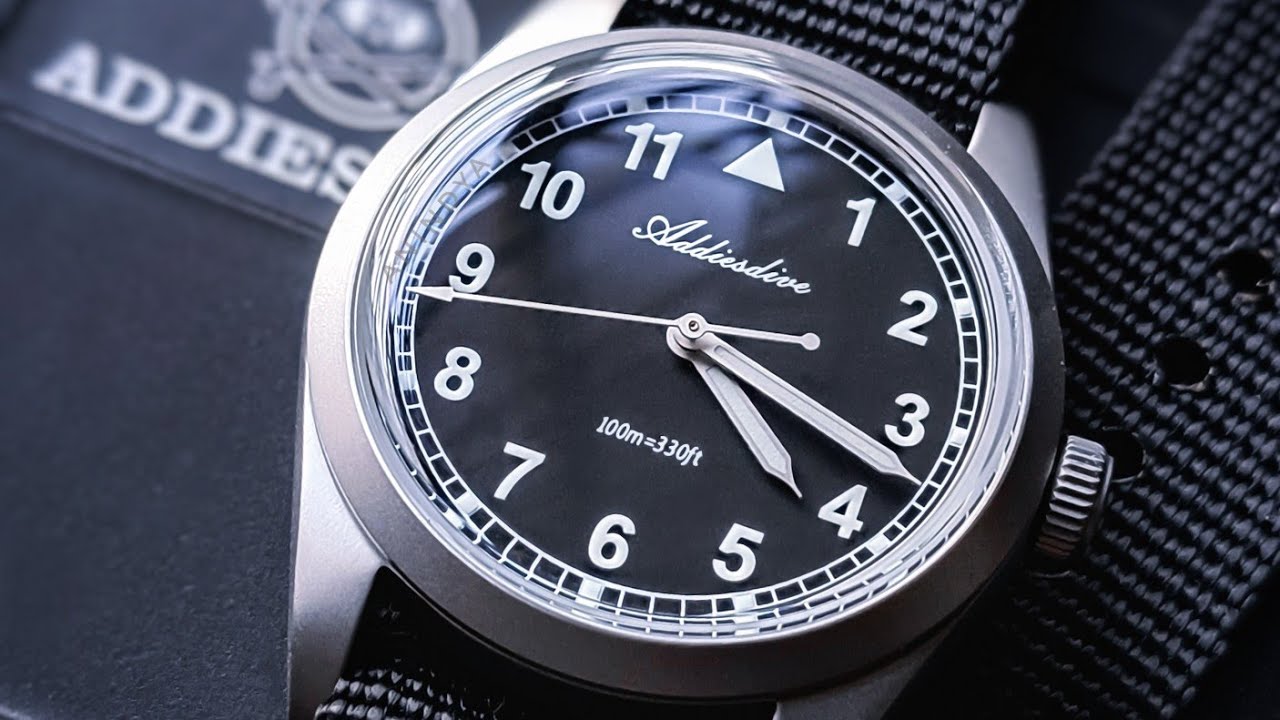 Addiesdive AD2079 Retro Pilot Watch Unboxing - YouTube