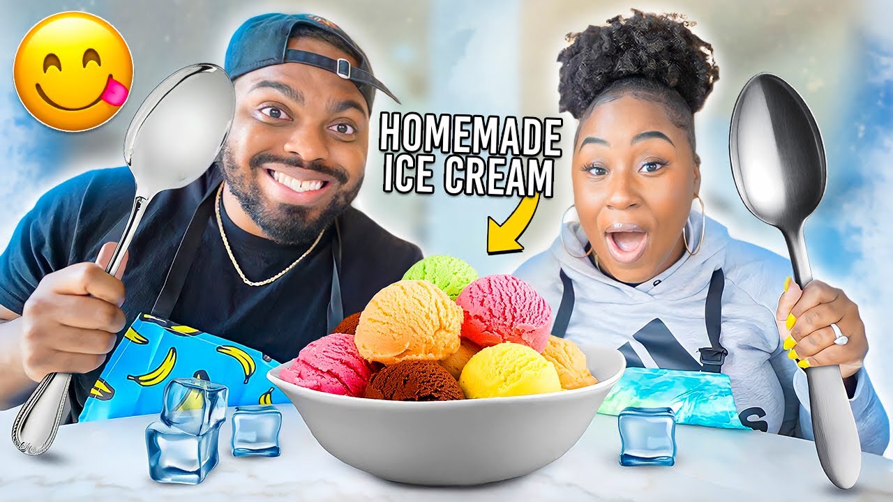 HOW TO MAKE ICE CREAM AT HOME THE EASY WAY! - YouTube