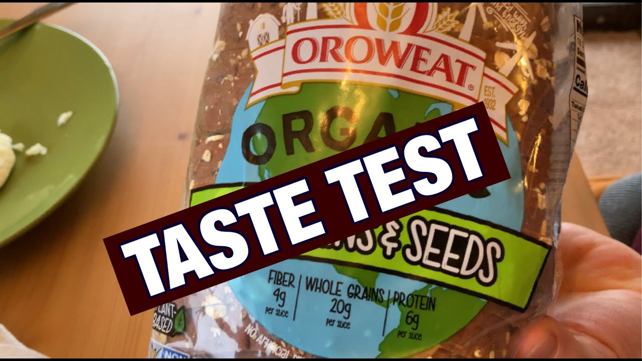 Oroweat Organic 22 Grains & Seeds Bread - YouTube