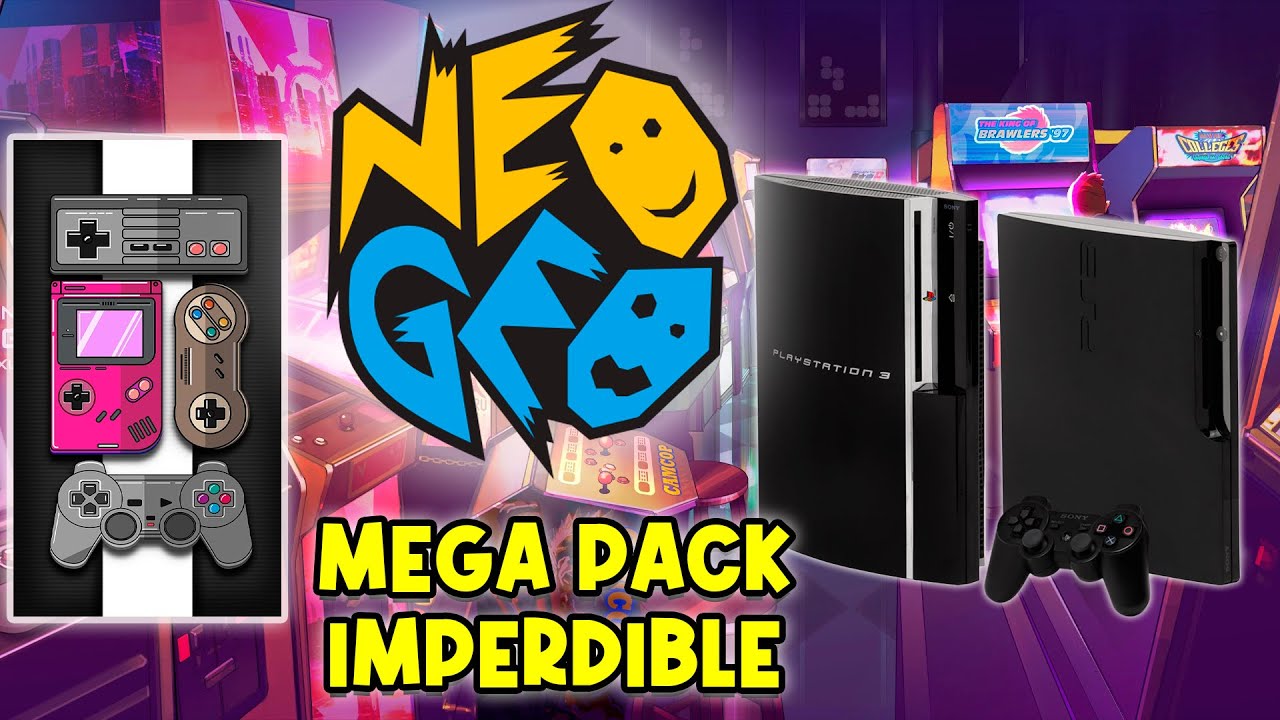 MEGA PACK PARA PS3 RETRO GAMES NEOGEO FULL - YouTube