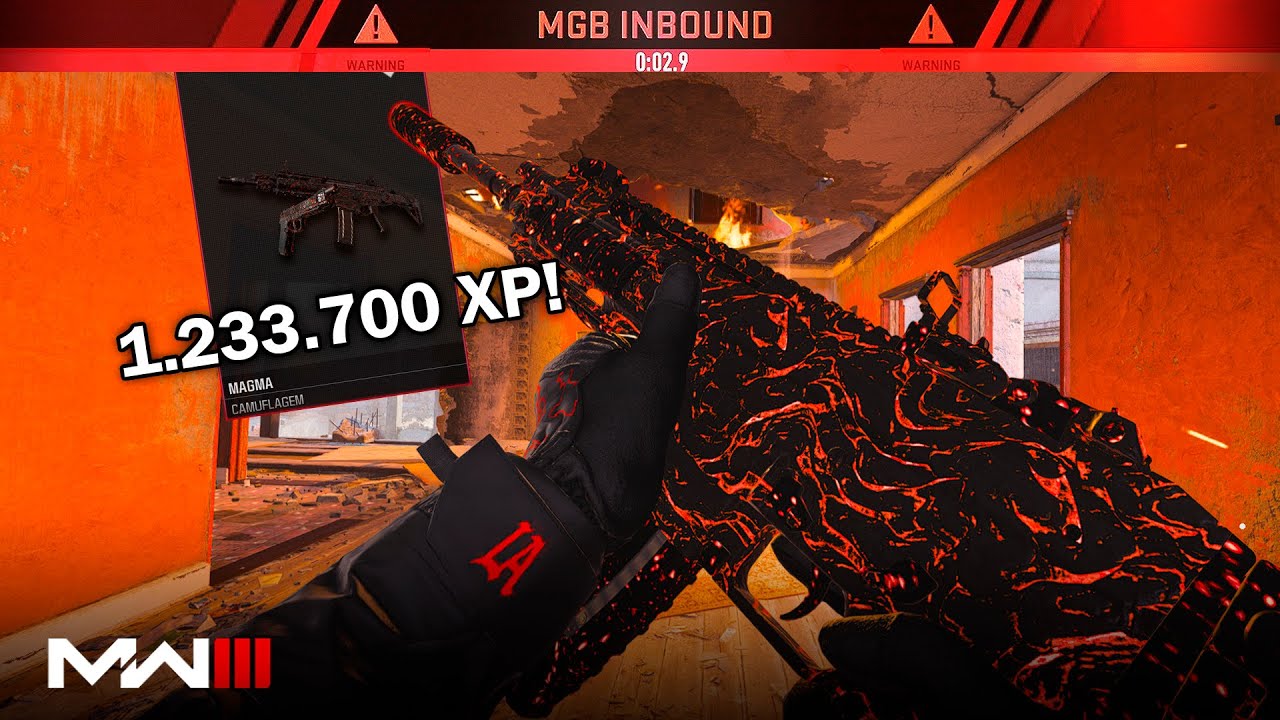 A nova CAMO de MAGMA é INSANA! - CoD: MW3 ☢️ (NUKE Gameplay) - YouTube