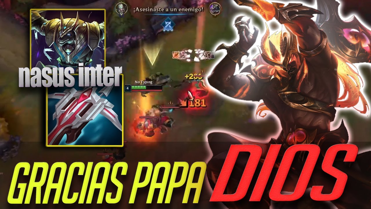 ESTE NASUS ME REGALO LA PARTIDA *GRASIAS PAPADIO* - LEAGUE OF LEGENDS ...