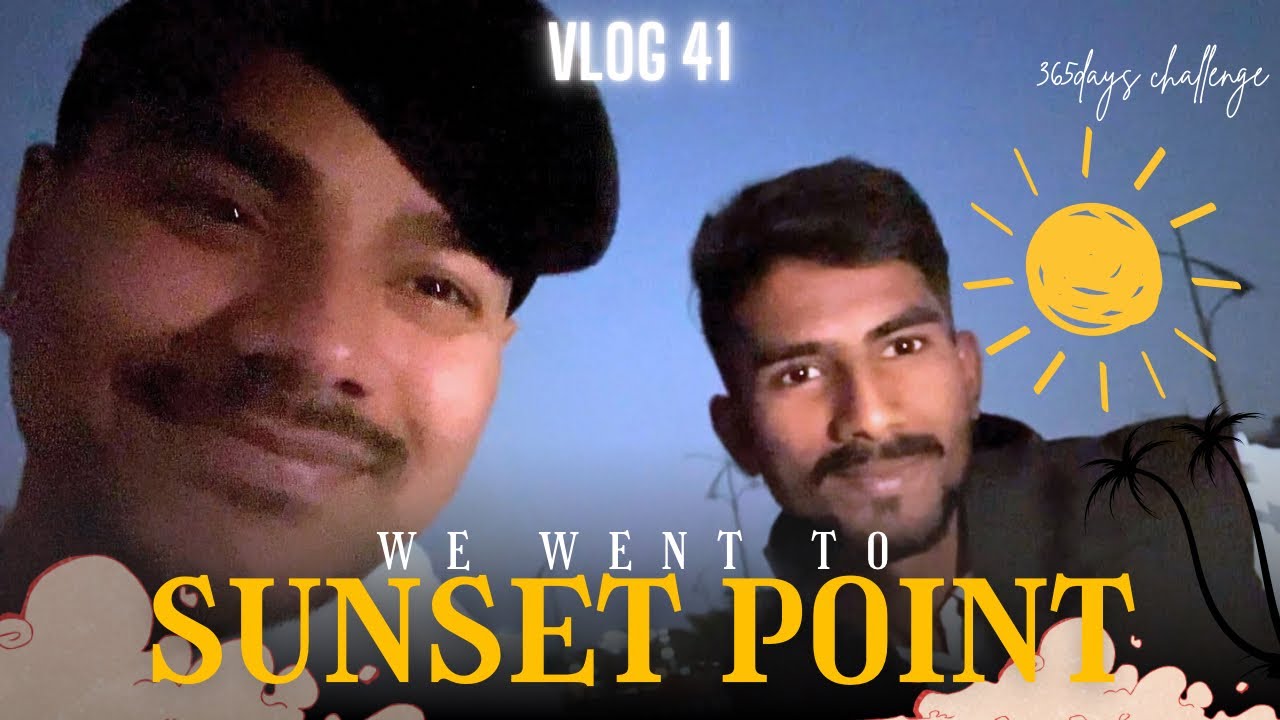 Sunset point 🌅 in pune | #vlog #365daysvlogchallenge - YouTube