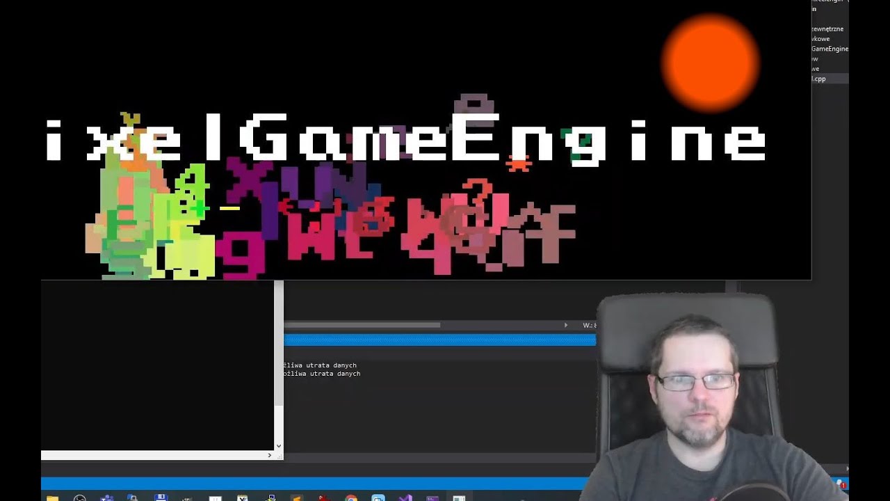 Tekst | Poznajemy olcPixelGameEngine #6 | Na żywo - YouTube