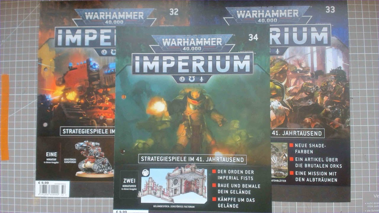 Durchgeblättert: Warhammer Imperium Ausgabe #32, #33 und #34 - YouTube