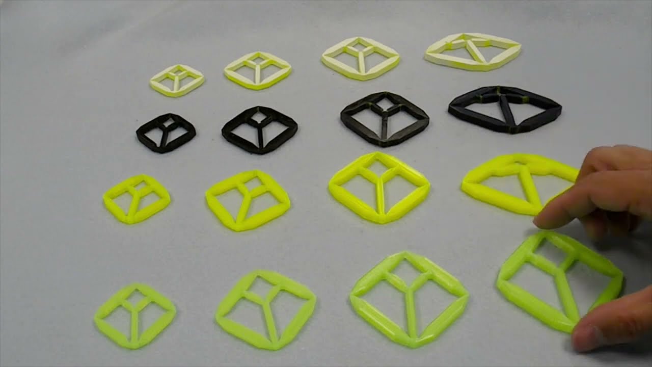 FDM printed bistable structures: size and infill dependent stability - YouTube