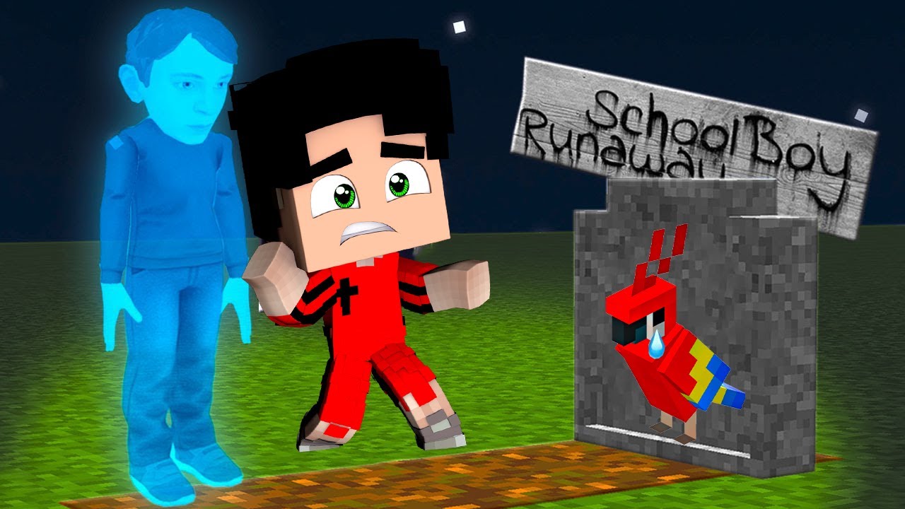 ვინ დაკლა თუთიყუში! - Schoolboy Runaway Minecraft Part 21 - YouTube