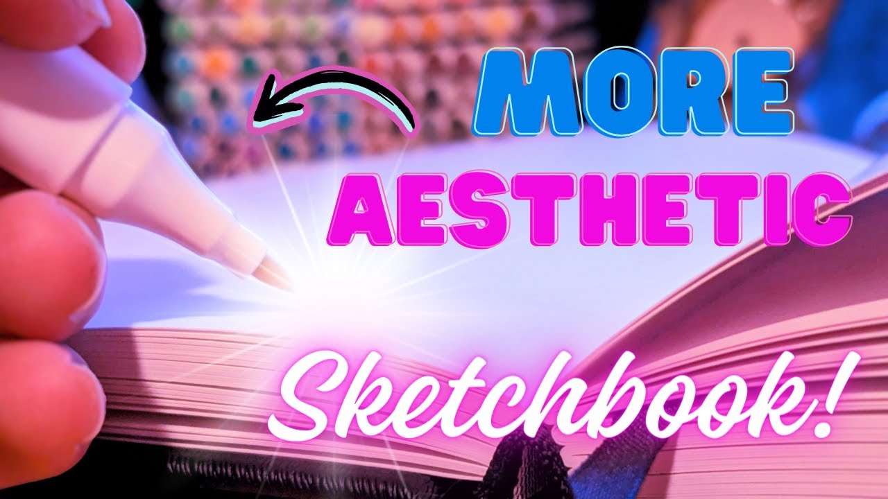 10 Tips to Make Your Sketchbook More Aesthetic Chill + Draw With Me ...