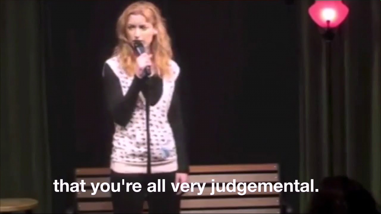 Old Stand up - Baby Comedian Jennifer Gable - YouTube