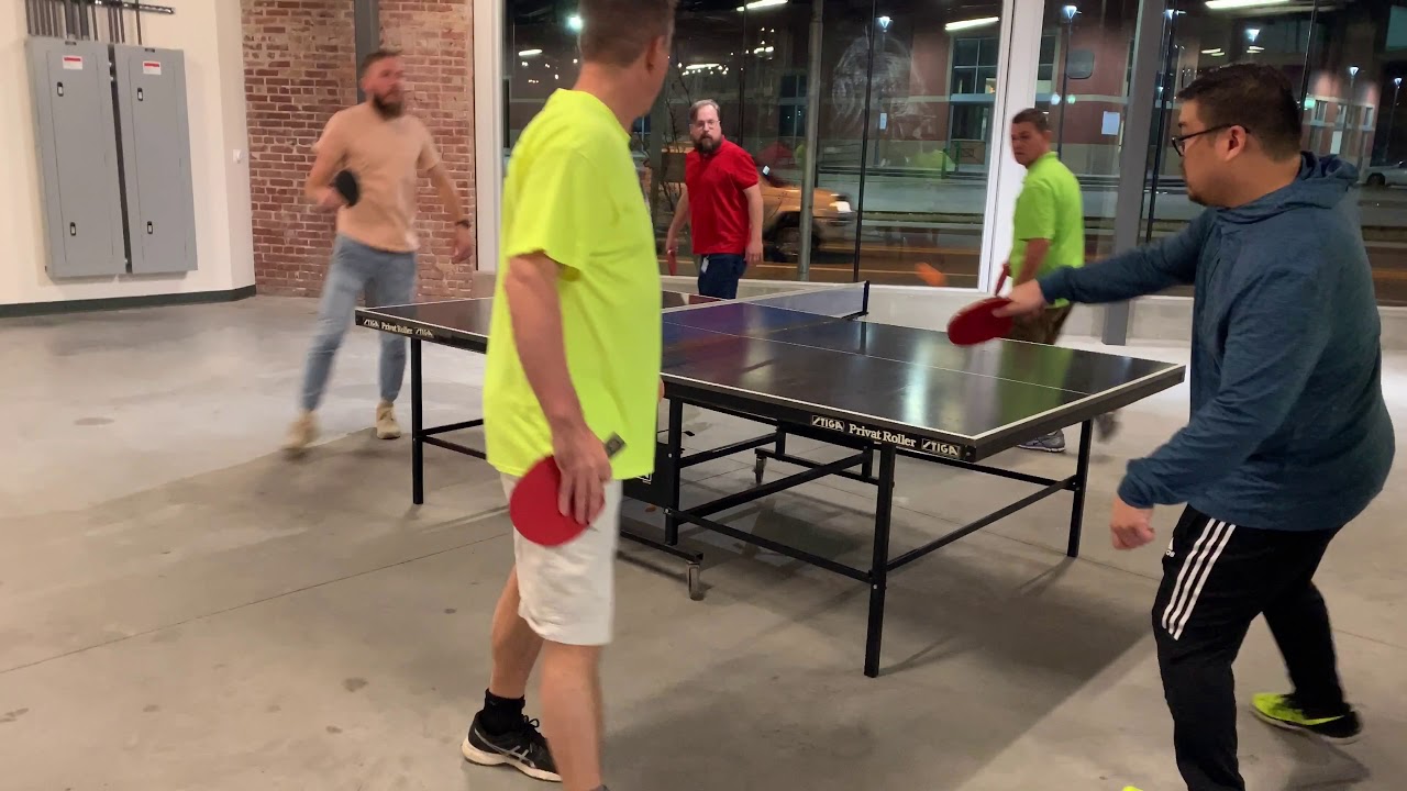 Weekly Ping Pong Run Around Fun! - YouTube