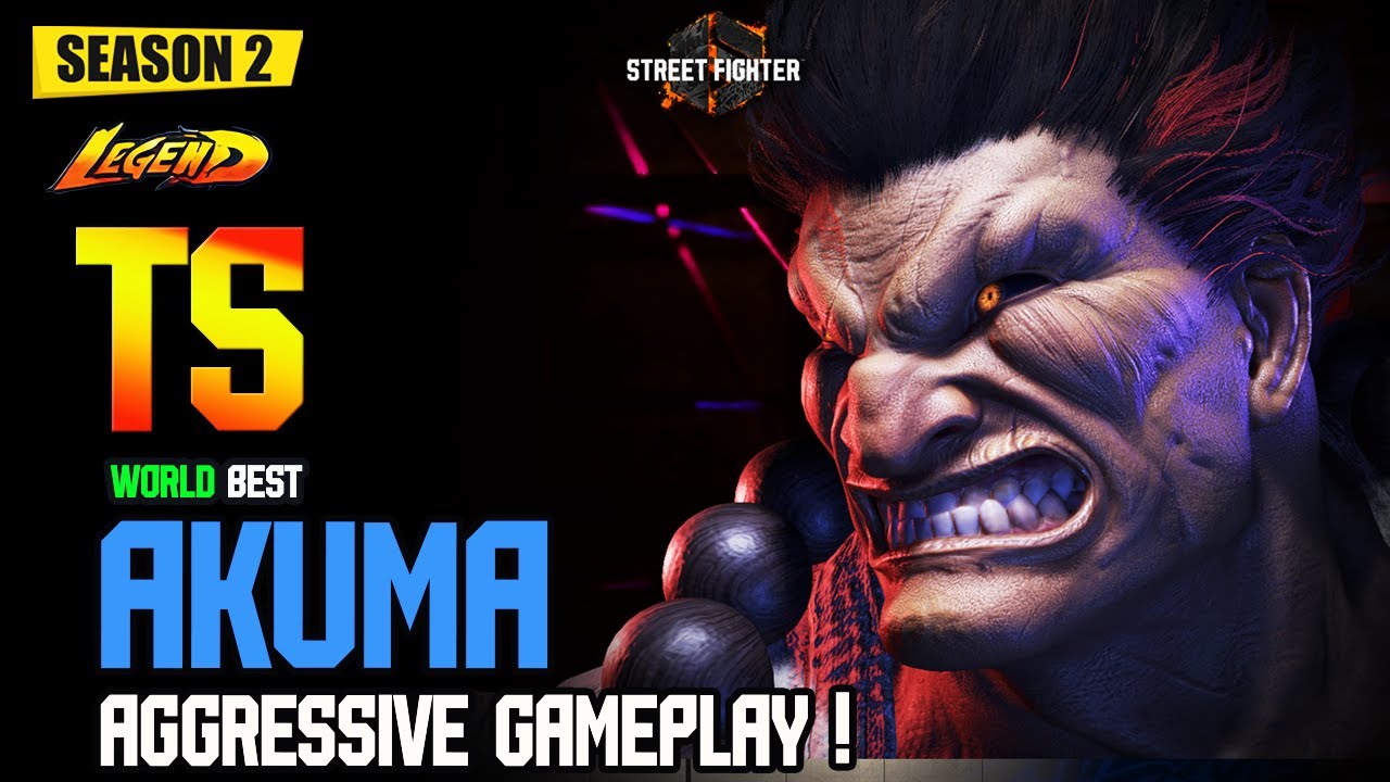 SF6🔥 TS (AKUMA) Aggressive & Powerful Gameplay !🔥Best Top Ranked Match ...