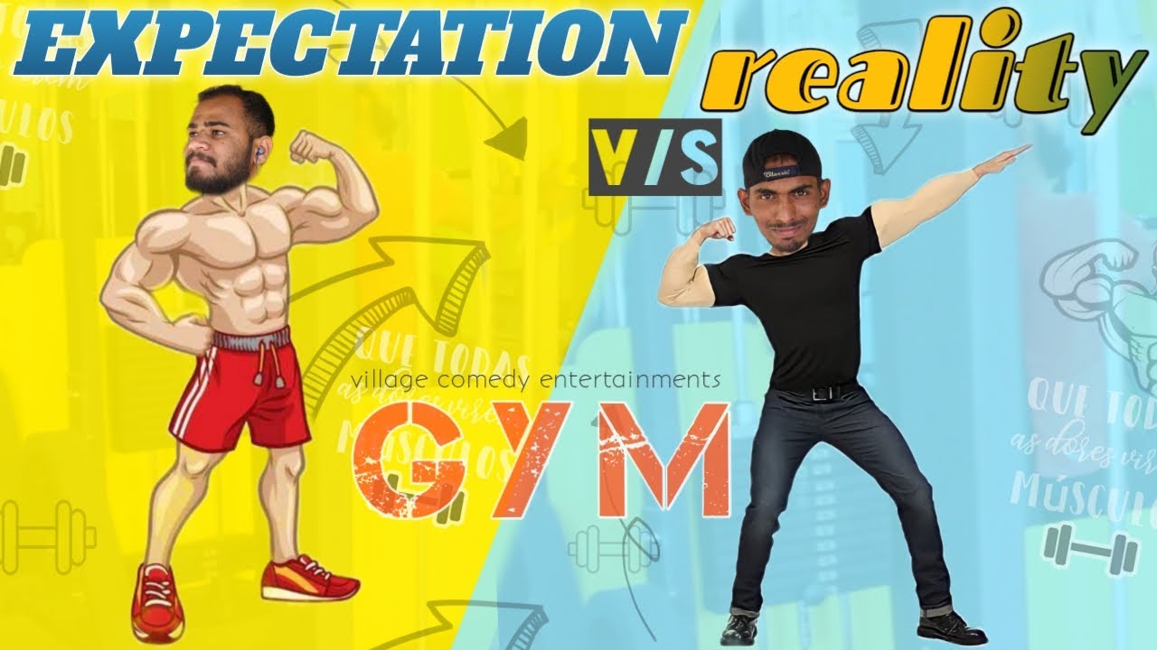 GYM expectation V/s Reality || comedy || village comedy entertainments ...