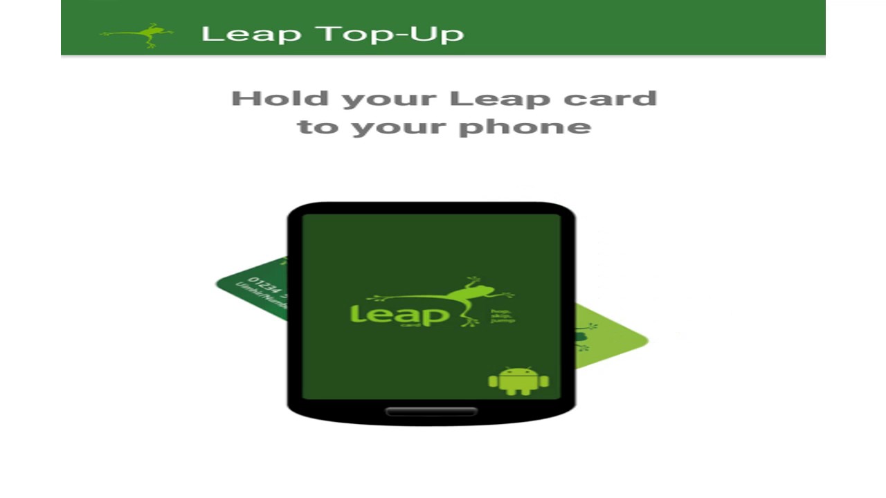 Leap card Top up - YouTube