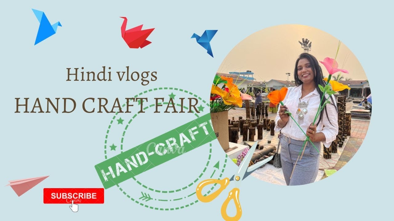 Hand craft fair vlogs in Hindi || Fun Vlog - YouTube