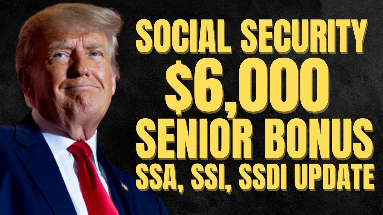 $6,000 Bonus For Social Security Beneficiaries Still Happening? SSA ...
