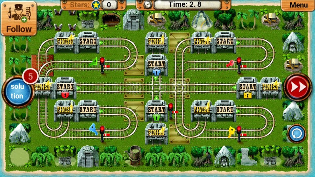 Rail Crisis - Mind Melting Railroad Challenge - Android Gameplay #2429 ...