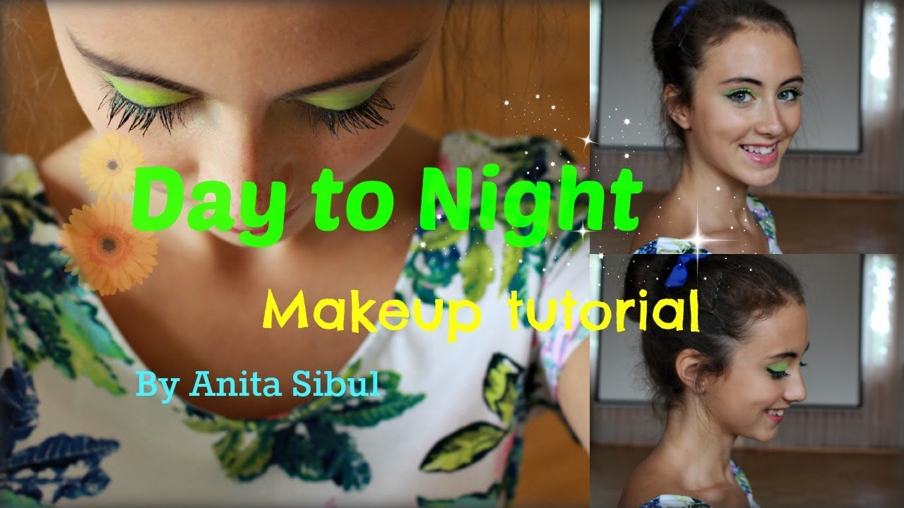 Day to Night makeup (Anita Sibul) - YouTube