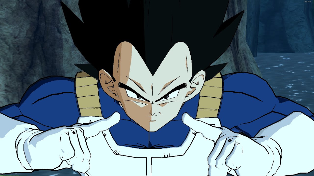 Vegeta facial expressions test - YouTube