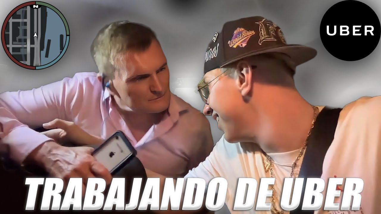 MEJORES MOMENTOS DE BRUNENGER TRABAJANDO DE UBER 🚕 - YouTube