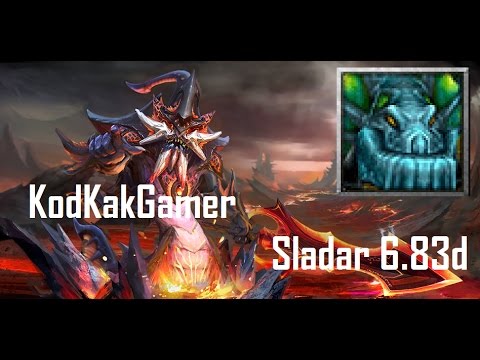 Dota 6.83d - Sladar [ Slithereen Guard !!!! ] - YouTube