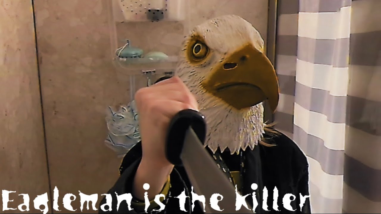 Eagleman is the killer | #shortfilm #horror - YouTube