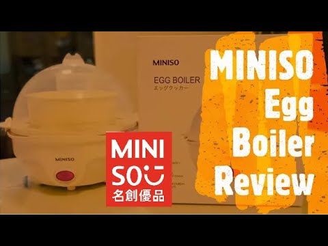 MINISO Egg Boiler | Review - YouTube