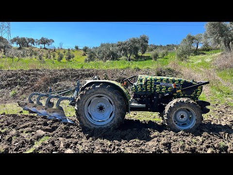 DEUTZ 55 F KEYLİNE YENİ ALPLER PULLUK TEST (4/8 numara 30 ara )