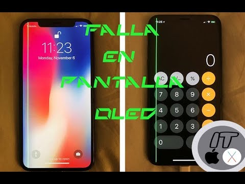 Linea Verde En Iphone X - YouTube