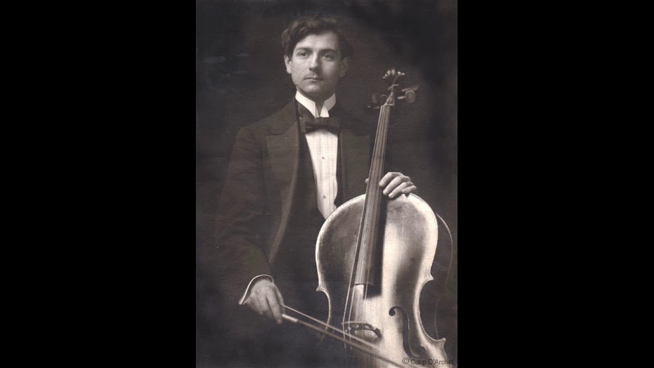 Maurice Marechal (Vc)- Grieg : Solveig's Song ソルヴェイグの歌 ( 再復刻） - YouTube