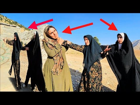 Iran kidnaps a lone woman in the mountains again, but the police stop it.