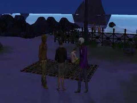 sims 2 - fire dance - YouTube