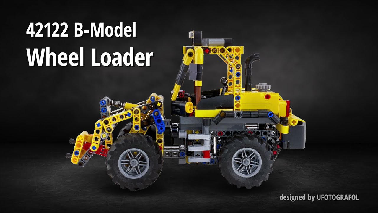Lego 42122 B-Model - Wheel Loader - YouTube