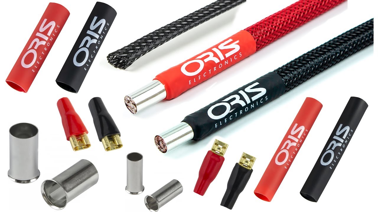 Оплетка Oris Electronics , наконечники, термоусадка и клеммы, всё что ...