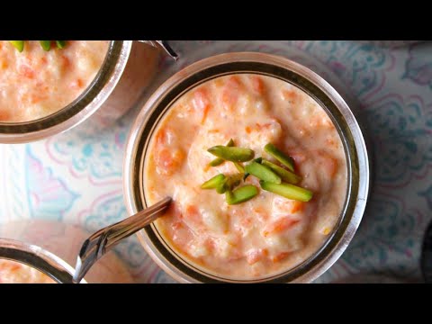 Pakistani Carrot Rice Pudding | Gajrela Recipe By Fun Or Food Channel 😋 ...