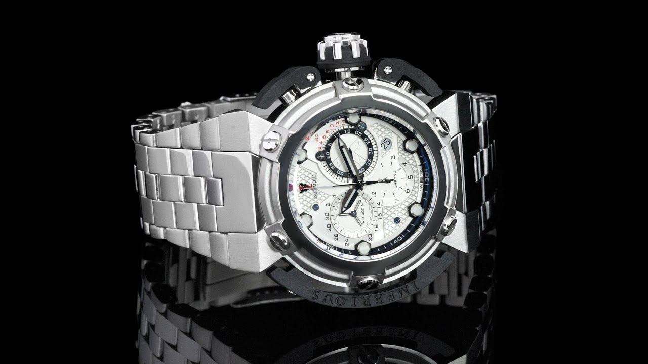 Imperious IMP1080 X-Wing Swiss Chronograph - YouTube