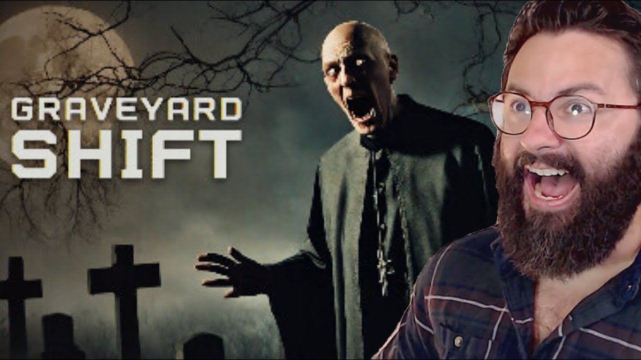 Working The Graveyard Shift In A Cemetery | New Indie Horror Game Graveyard Shift - YouTube