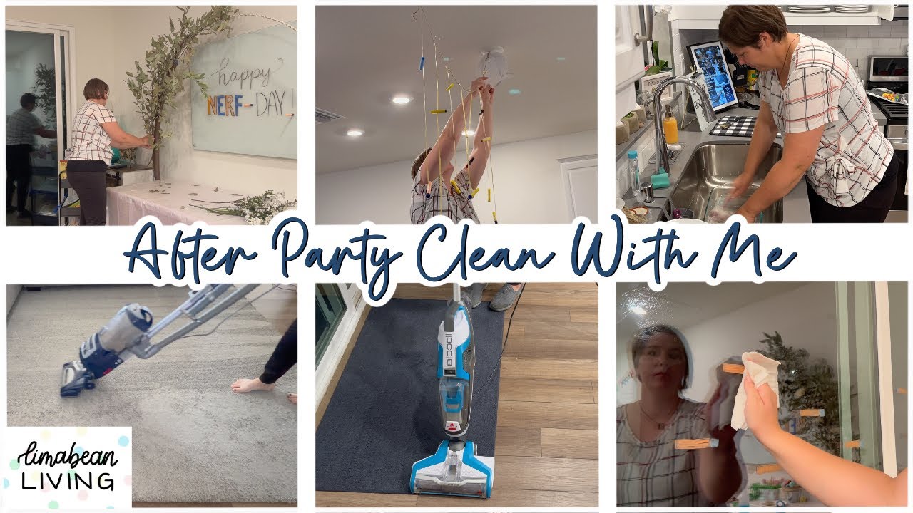 AFTER PARTY CLEAN WITH ME - YouTube