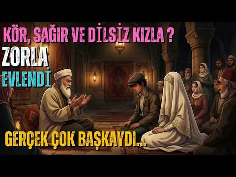 Kör ,Sağır ve Dilsiz Kızla Zorla Evlendirildi! Duvağı Kaldırınca Gördükleri Karşısında Dili Tutuldu!