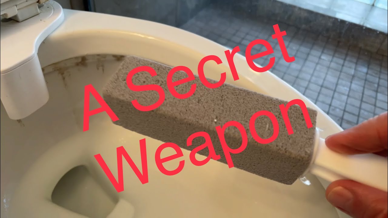 Stubborn Toilet Stains? A Secret Weapon - YouTube